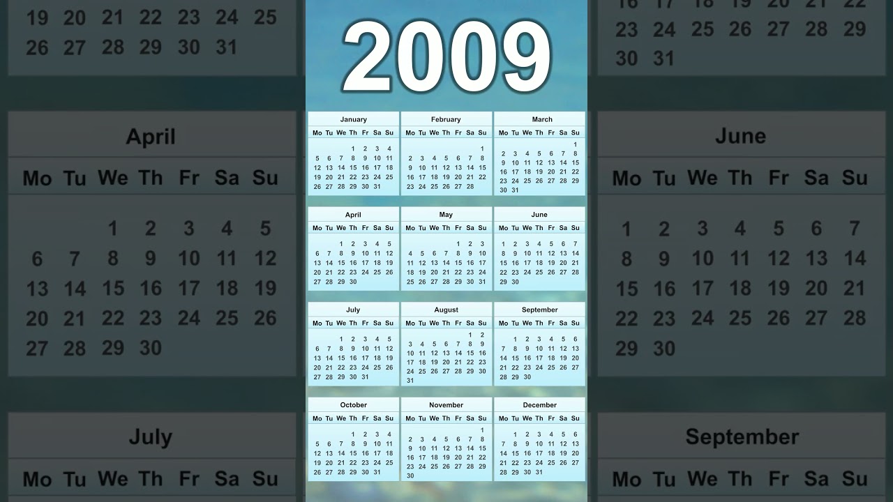 2009 Calendar