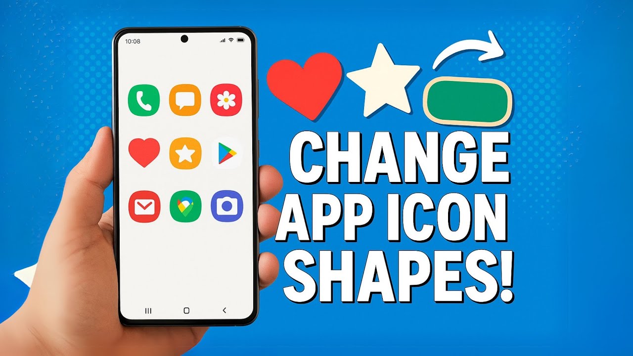 How to Change App Icon Shapes on Samsung Phones – No Root!