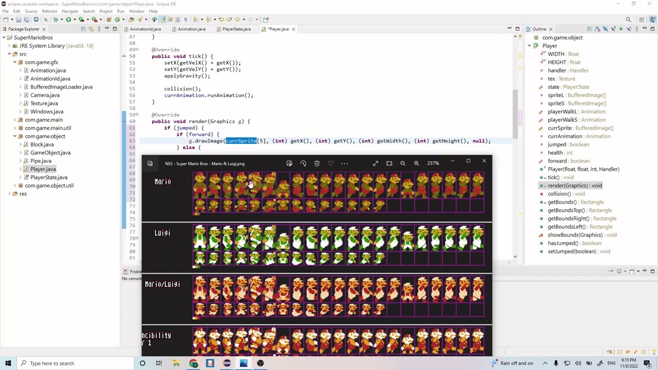 Java Game Programming #15 - Animations (Part 2)