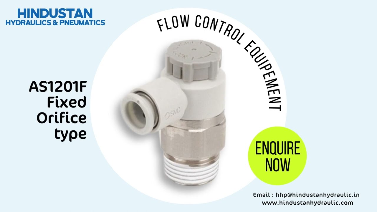 SMC Pneumatic Flow Control Equipment Dealers in Chennai | Hindustan Hydraulics & Pneumatics | #hhp