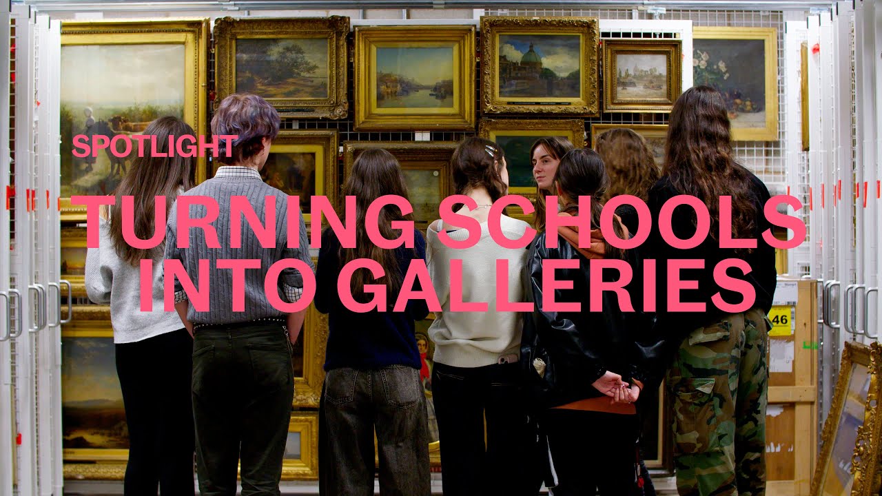 Spotlight: Turning Schools into Galleries