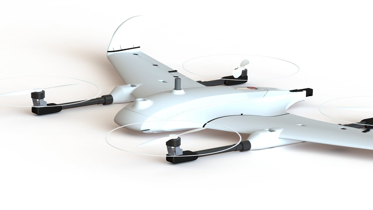 TILT VTOL FIXED WING MAPPING DRONE [THIRDEYE V2]