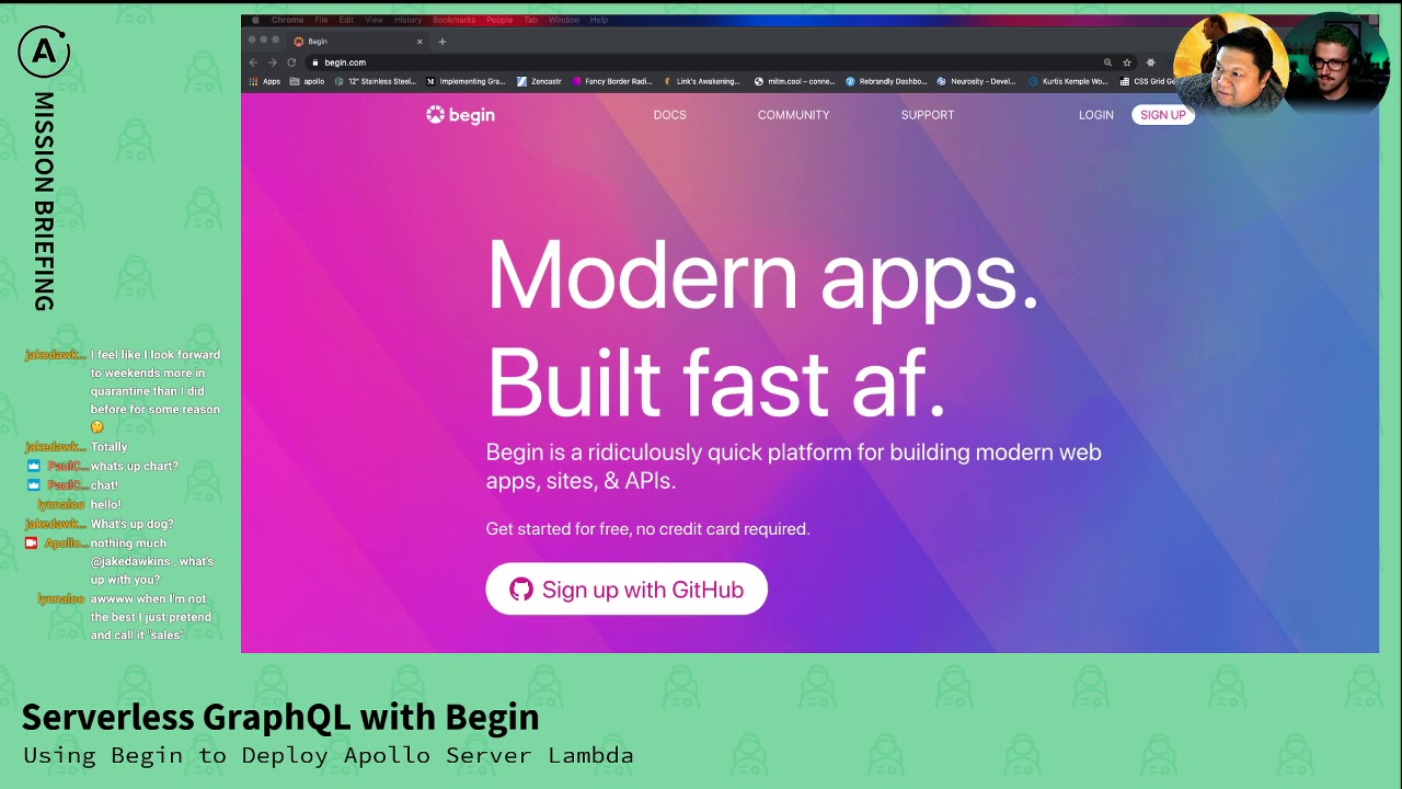 Serverless GraphQL with Begin and Apollo Server