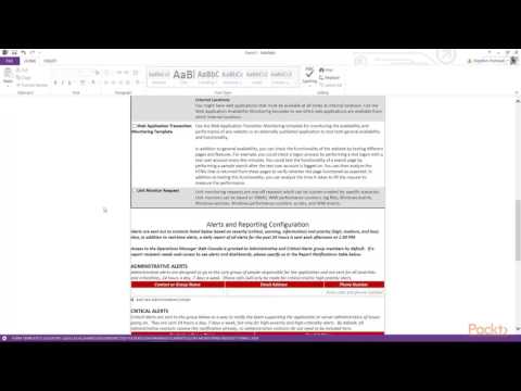 Learn Advanced System Center 2016 Operations Manager Gathering Monitoring Requirements ...