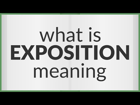 Exposition | meaning of Exposition