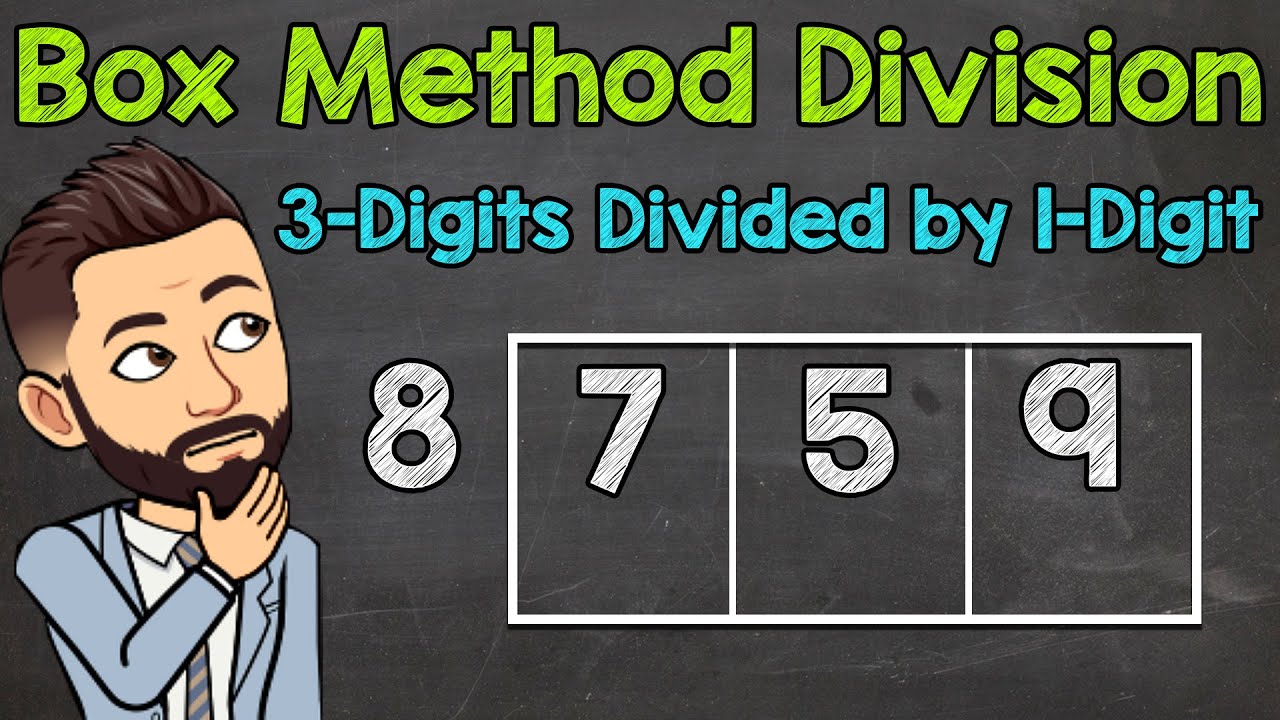 Box Method Division | 3-Digits Divided by 1-Digit | Math with Mr. J