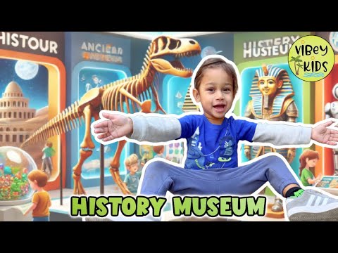 History Museum | Dinosaur Exhibit & Animals | Original Music for Kids | Learning & Education
