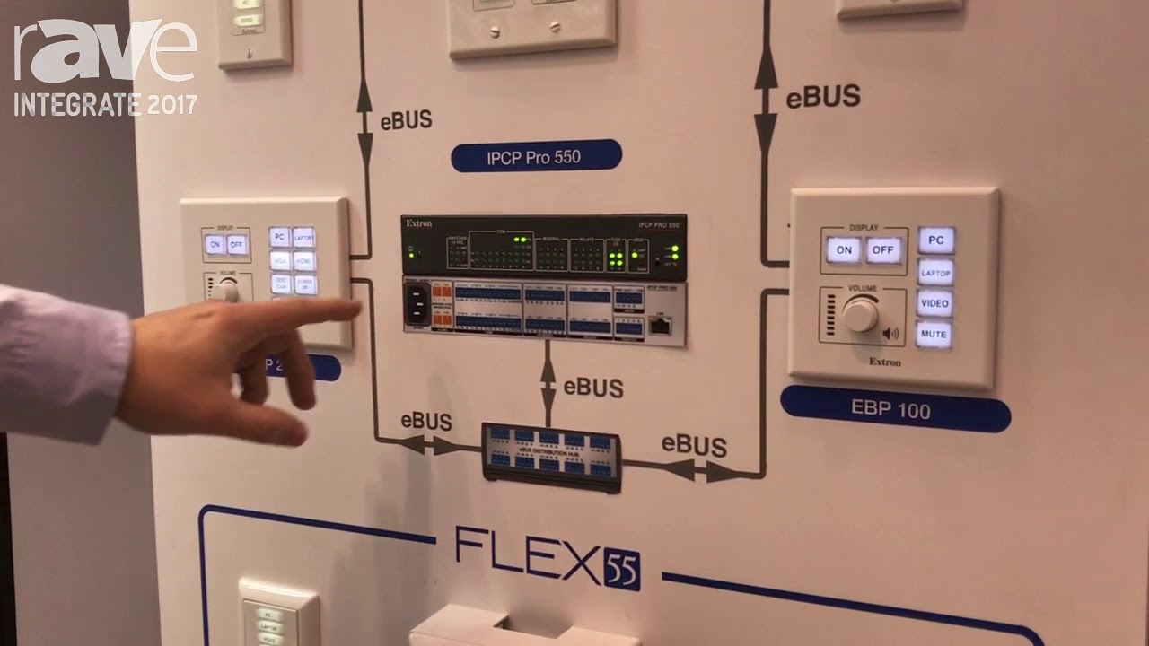 Integrate 2017: Extron Shows Off Its eBUS Button Panels