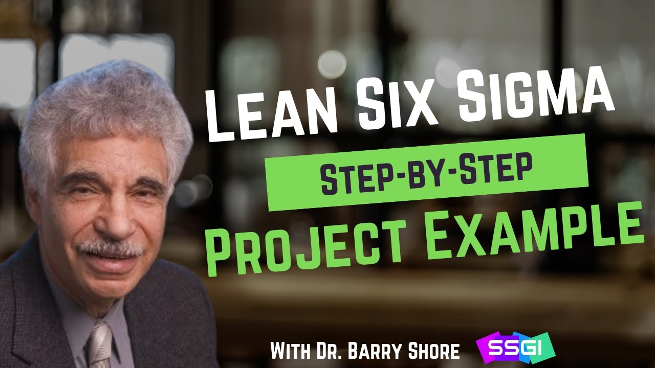 Lean Six Sigma Project Example with DMAIC - Green Belt Training