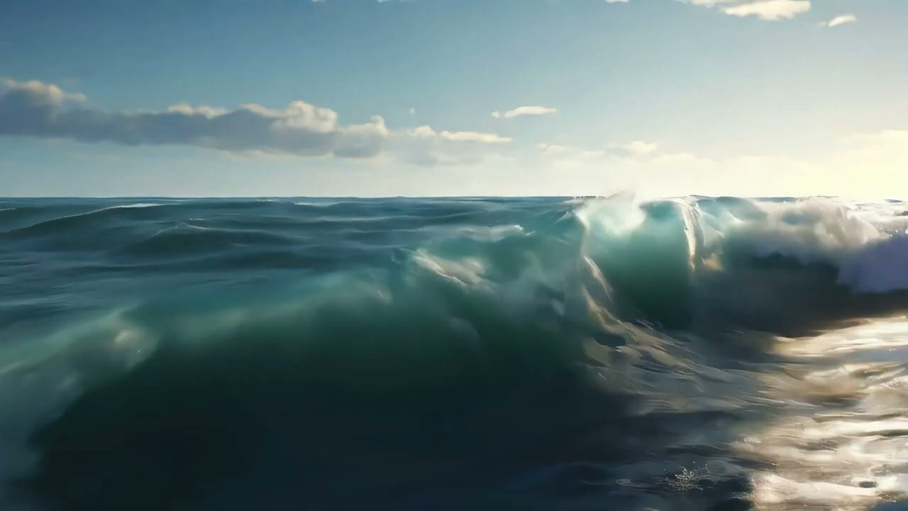 Ocean Wave | Free 4K Video [AI-Generated]