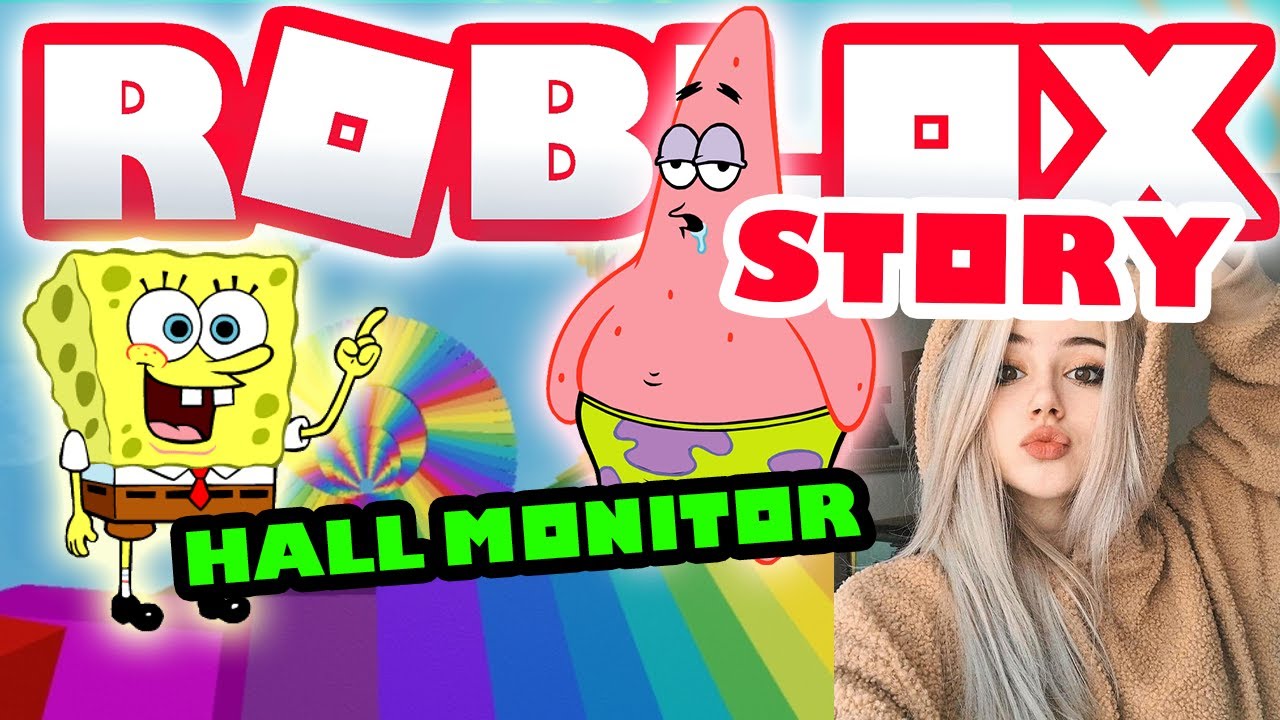🔥TEXT TO SPEECH 🍍 Spongebob Episode - HALL MONITOR!! 🔥