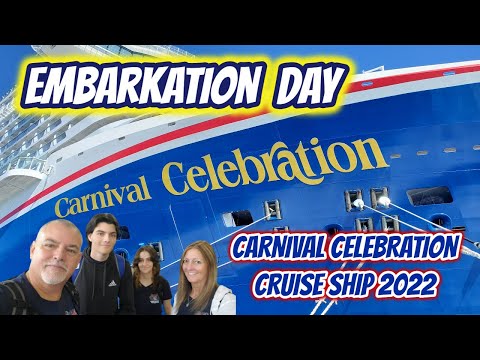 CARNIVAL CELEBRATION EMBARKATION DAY | VLOG 1 – Sharon at Sea Travel