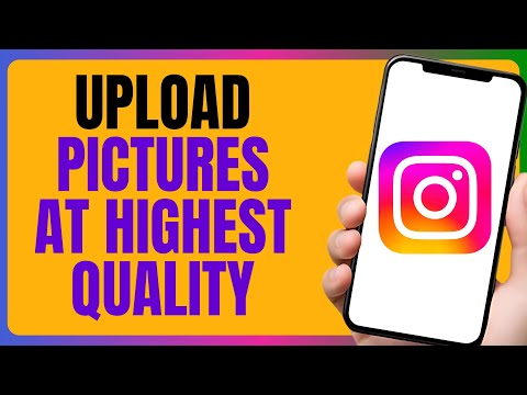 how to upload high quality picture on Instagram 2025!!