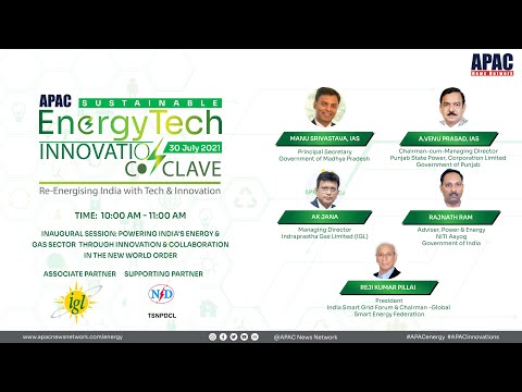 #APACenergy | Powering India's Energy Sector through Innovation & Collaboration in New World Order