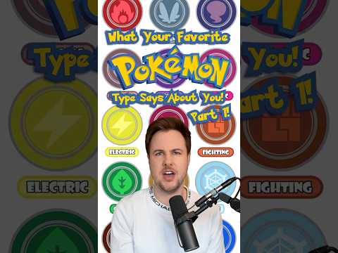 What Your Favorite Pokemon Type Says About You! #shorts #pokemon #nintendo #gamer #anime