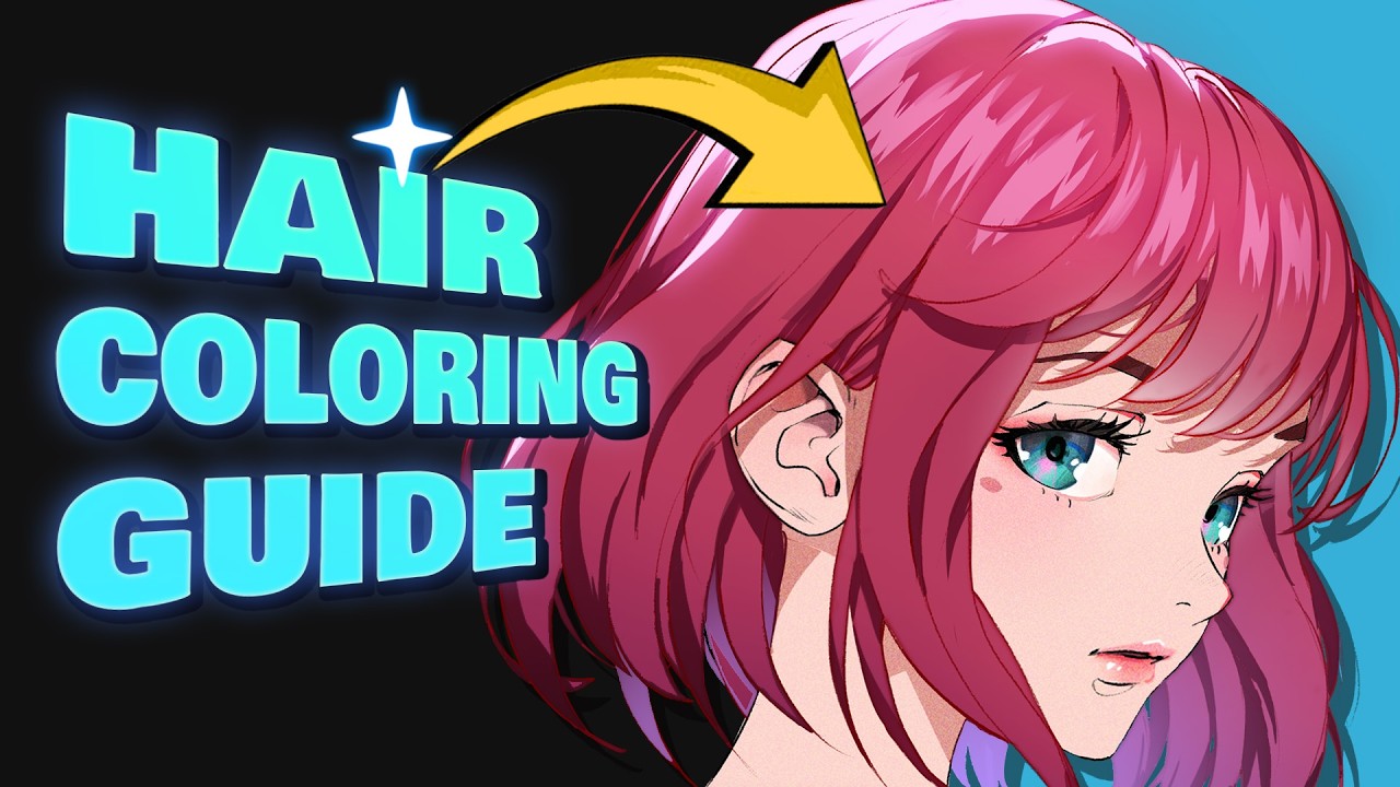 💈 ANIME HAIR COLORING GUIDE (beginner tutorial)