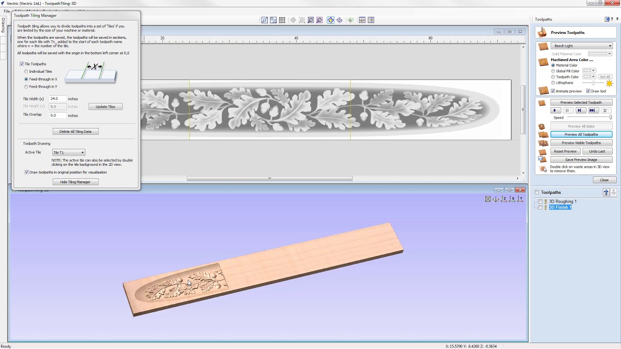 3D Tiling 3D Toolpaths