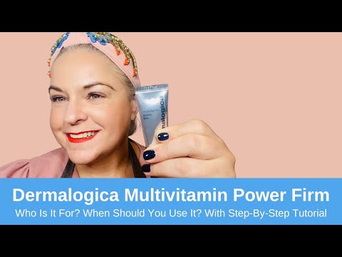 Dermalogica Multivitamin Power Firm Eye Cream - How To Use It & Who Is It For?