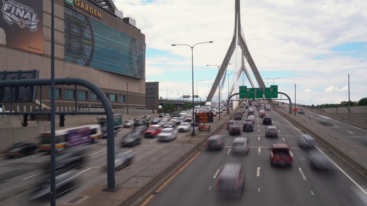 Zakim Bridge Timelapse