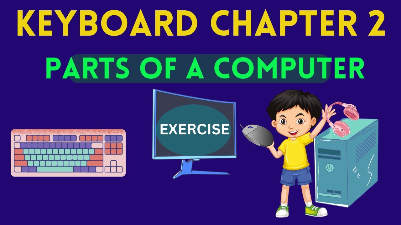 KEYBOARD CHAPTER 2 PARTS OF A COMPUTER EXERCISE