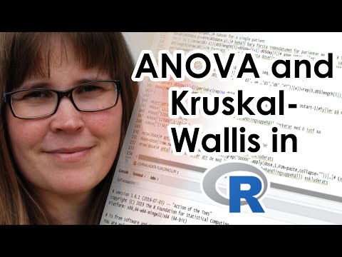 ANOVA and Kruskal-Wallis in R