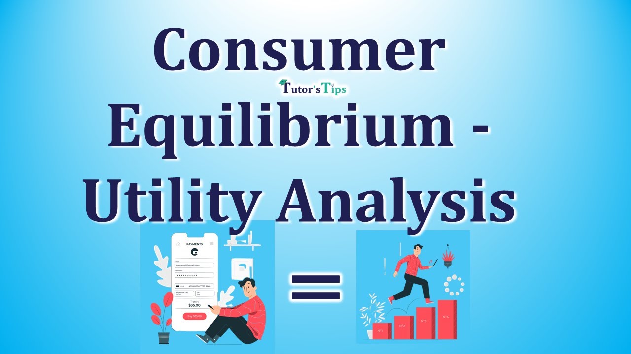 Consumer equilibrium in utility analysis - Explained with Animated Examples