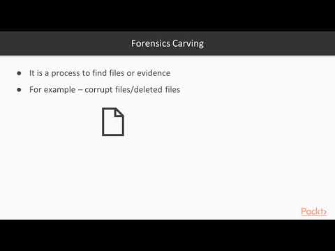 Learn Digital Forensics Using Kali Linux Forensics Carving Overview | packtpub com - Mind Luster