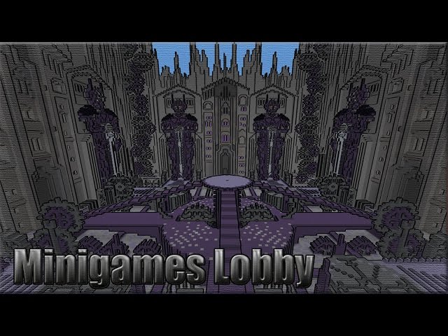 Minigames Lobby Minecraft Map
