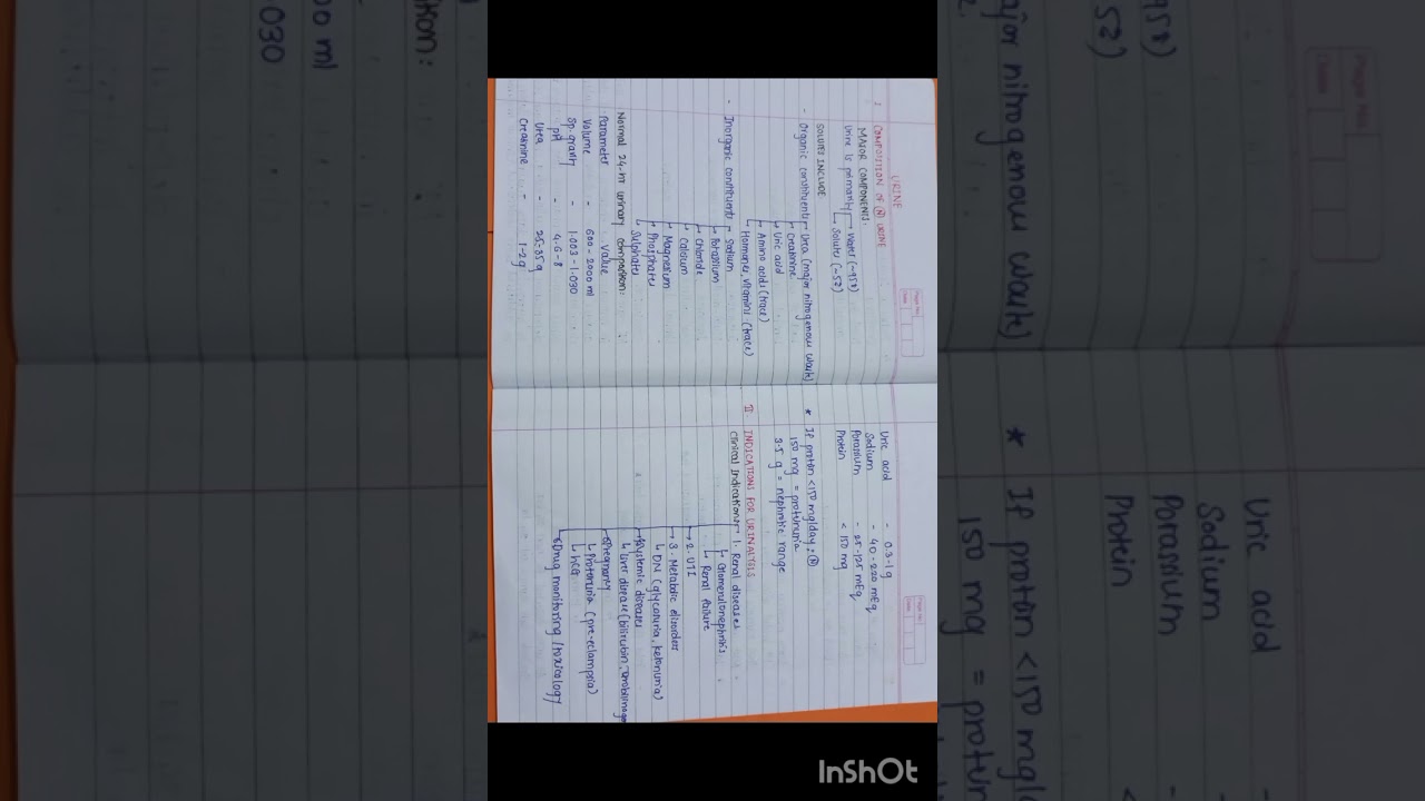 Urine made supereasy to memorise! Follow @PathologyPulse for more!💠