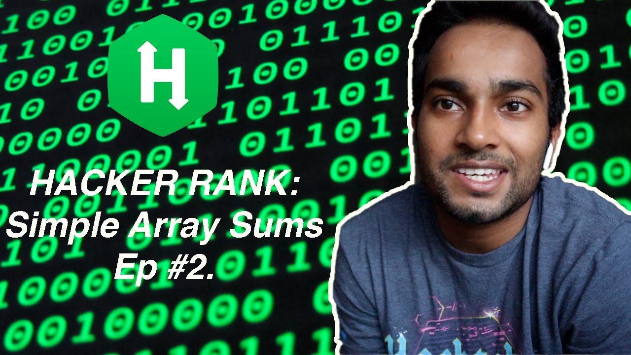 Solving HackerRank problems EP2 - Simple Array Sum
