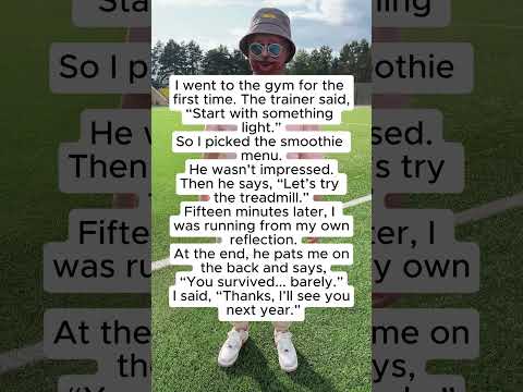My First Gym Visit Stand up-style comedy stories Funny jokes of the day #trending #fyp #relatable