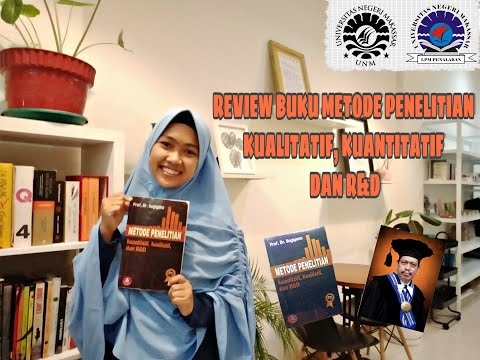 Review buku Metode Penelitian Kualitatif, Kuantitatif dan R&D || LPM Penalaran UNM