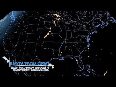 Lightning Mapper Satellite Brings Electrifying Imagery – This is Not Cool