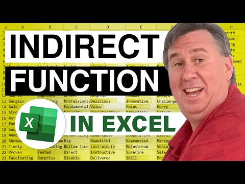 Excel - Using INDIRECT to Point to a Certain Worksheet That Gets Swapped Out - Episode 681