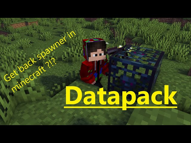 Spawner Update Minecraft Data Pack
