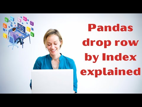 Pandas drop row by index explained | Delete rows by index Python Pandas Dataframe | Learn Python