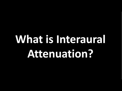 What is Interaural Attenuation?