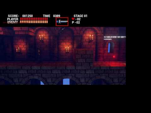 Castlevania level 1 remake — polycount
