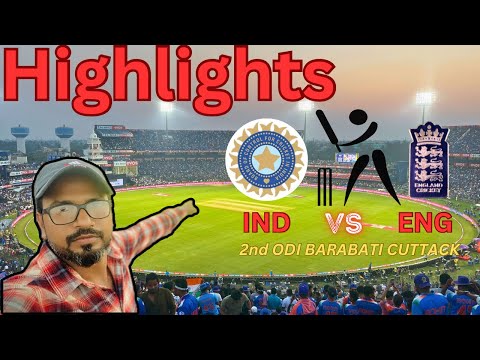 India vs England 2nd ODI Highlights 2025 |IND vs ENG 2nd ODI 2025 Full Match Highlights
