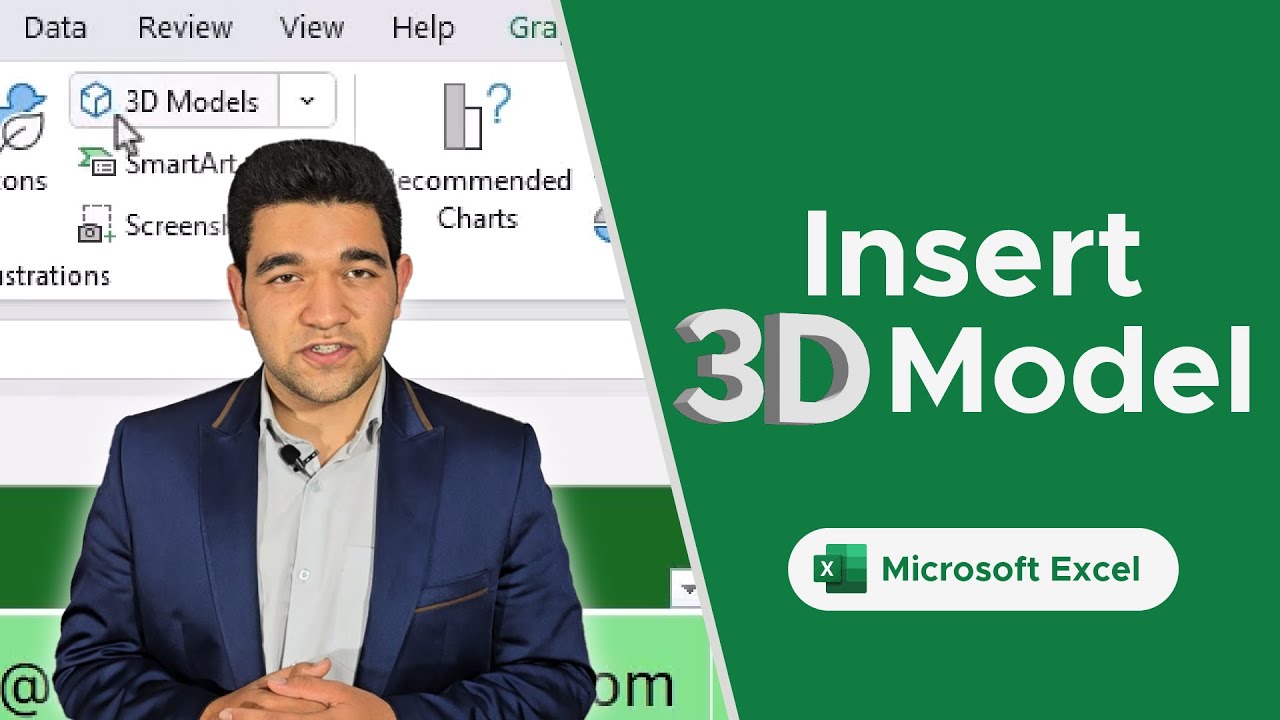 How to Insert 3D Models in Microsoft Excel (Step-by-Step Tutorial)