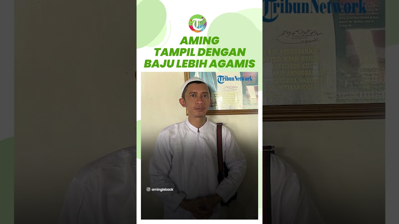 Penampilan Aming Mendadak Lebih Agamis, Pakai Baju Koko dan Peci: Semoga Istiqomah Ikhtiarnya ...