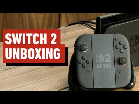 Nintendo Switch 2 Unboxing