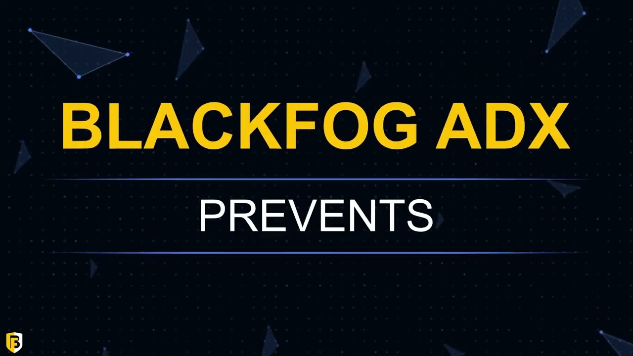 Blackfog ADX - Cybersecurity Explainer Video