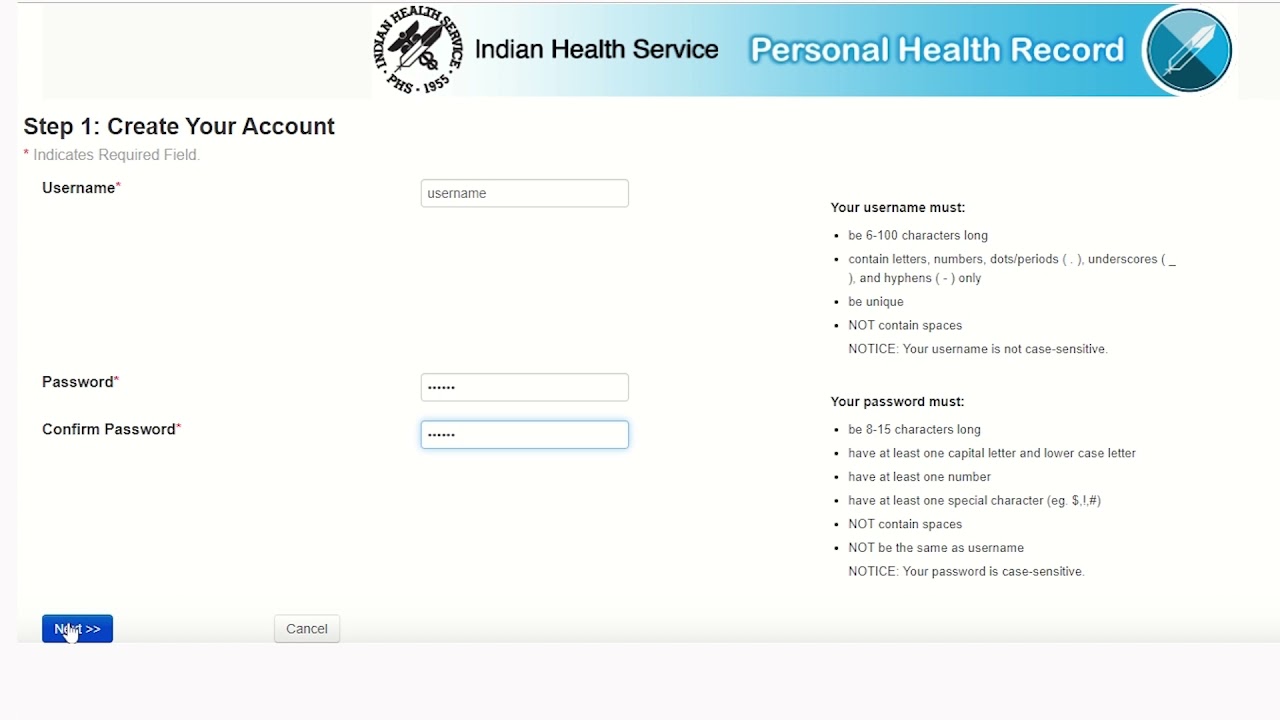 PHR Registration Tutorial 2021