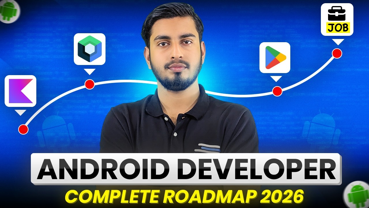 Android Developer Roadmap 2026 | From Zero to Job Ready