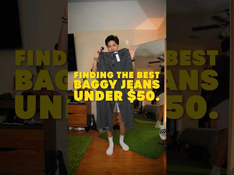 affordable black baggy jeans to get instead of acne studio or jnco jeans. these have very wide legs.