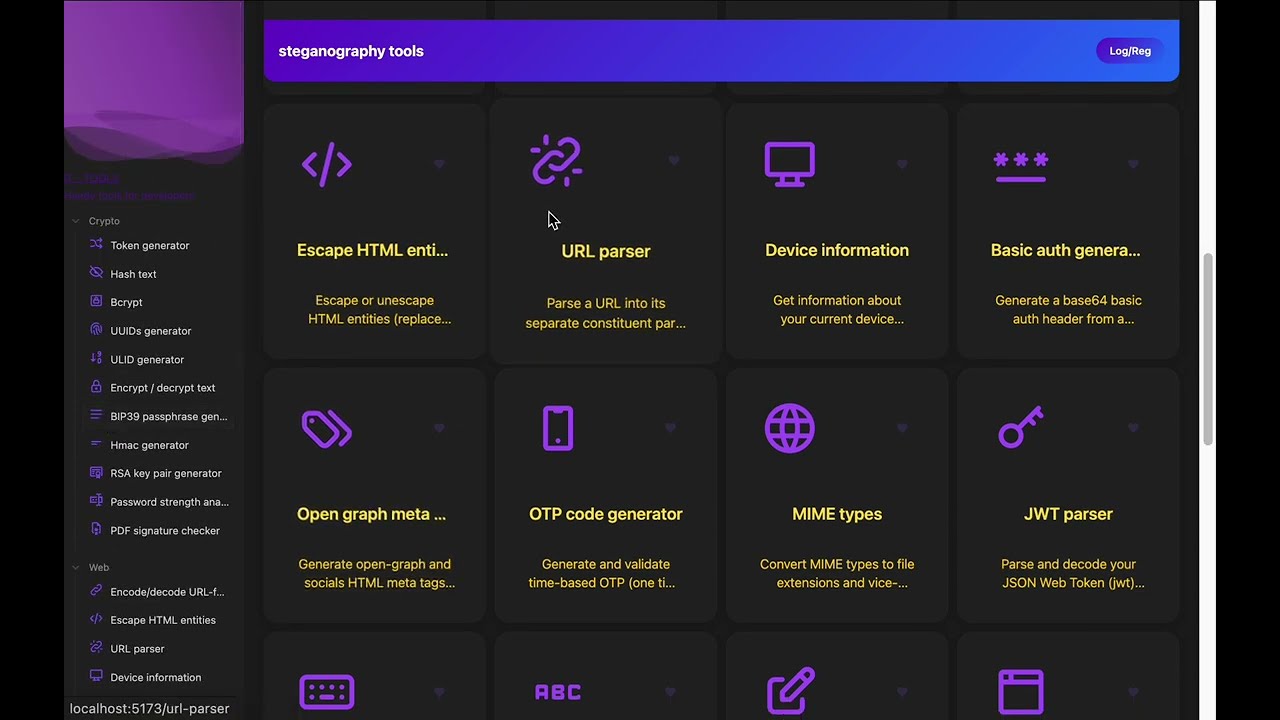 Steganography Tools for Ethical Hacking | Cybersecurity Web Project