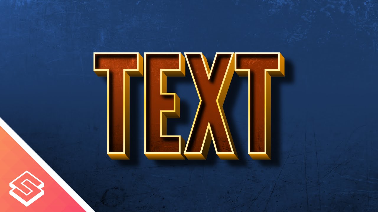 Inkscape Intermediate Tutorial: 3D Block Text w/ Texture Masking