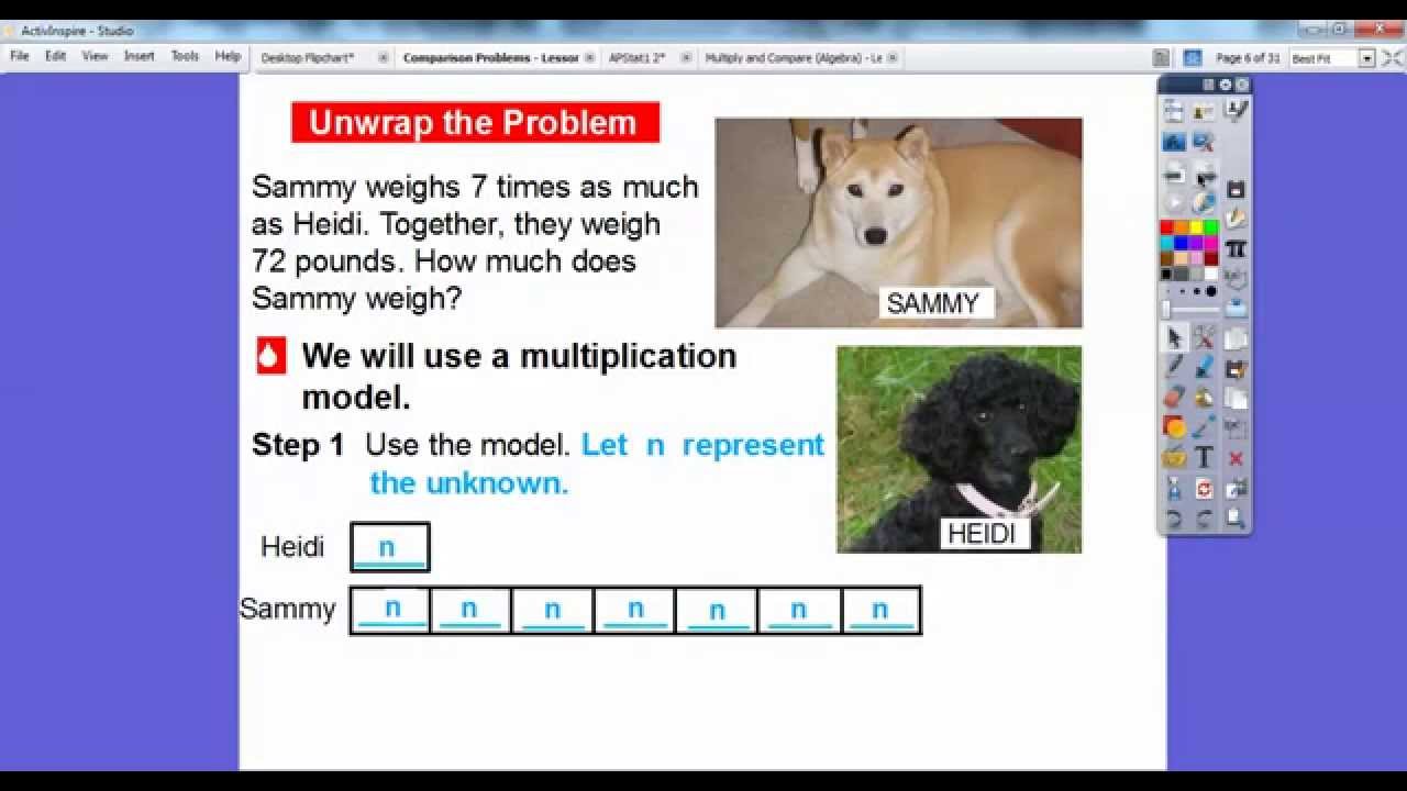 Comparison Problems - Section 2.2