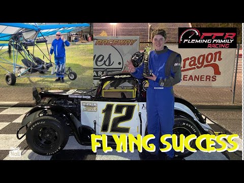 Flying Forward with the Legend Car at Sunny South Raceway